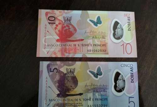 Банкноты Сан-Томе и Принсипи 2 шт