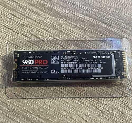 SSD samsung 980 pro 256