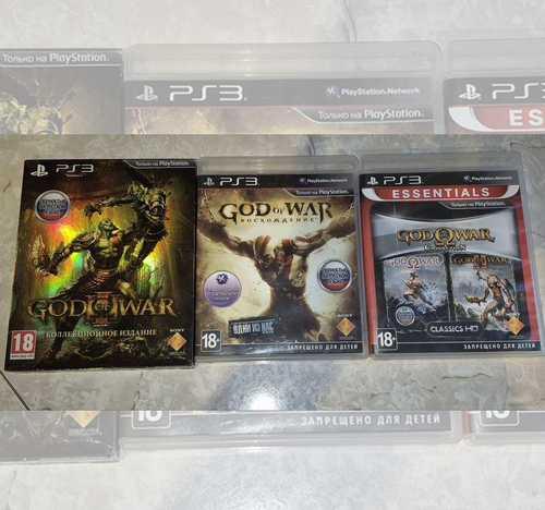 Комплект God Of War PS3