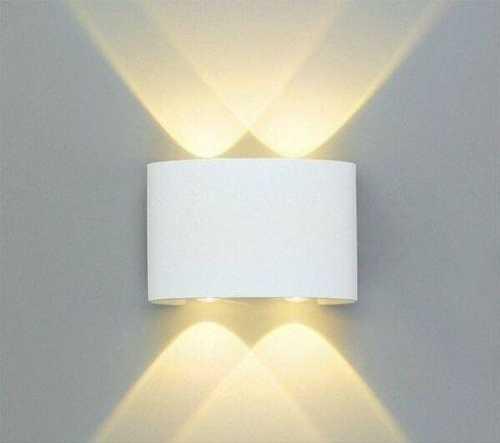 Светильник бра Elegant 9843 white/белый 4*1W LED