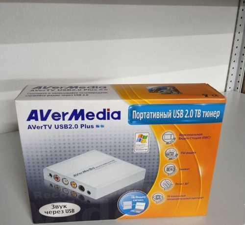 TV, FM тюнер AverMedia avertv USB 2.0 Plus