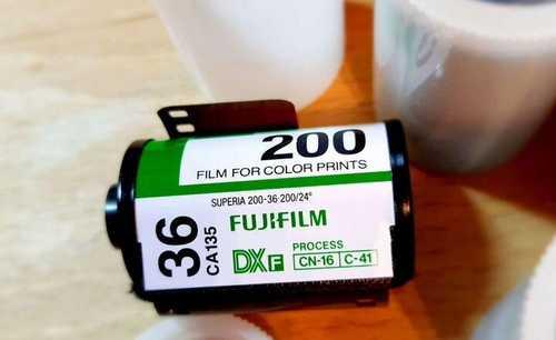 Фотопленка Fujifilm Superia 200-36 просроченная