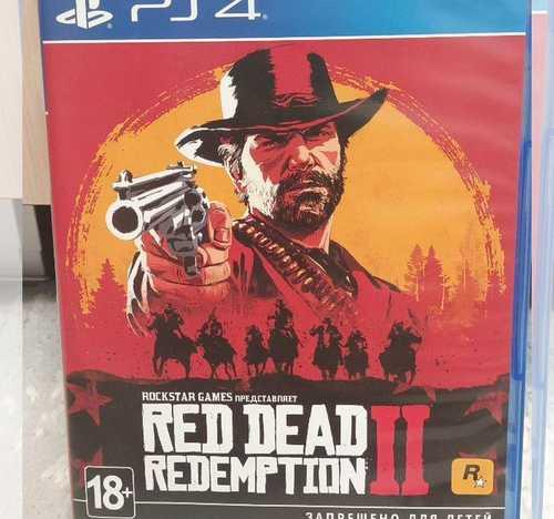 Диск Red Dead Redemption 2 на ps4