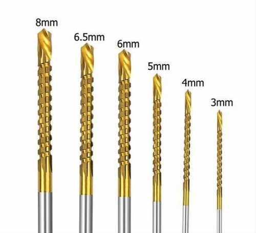 Набор кобальтовых сверл