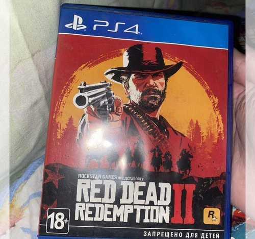 Red dead redemption 2 ps4 диск