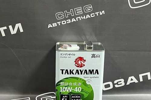 Масло моторное Takayama SAE 10W-40 4 L