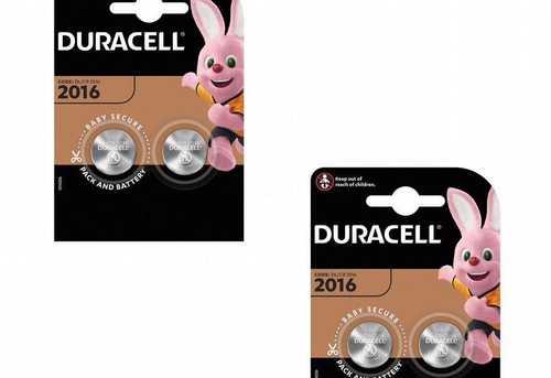 Батарея литиевая CR2016 Duracell