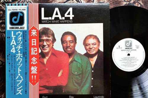 L.A.4 – Watch What Happens – Japan 1978 OBI