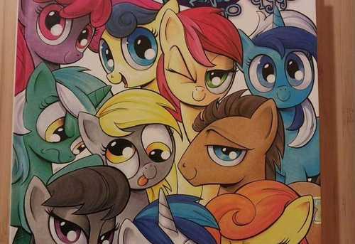 Комиксы Май Литл Пони My Little Pony 5 книг 2016 г