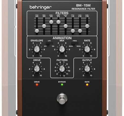 Педаль эффектов Behringer BM-15M murf BOX