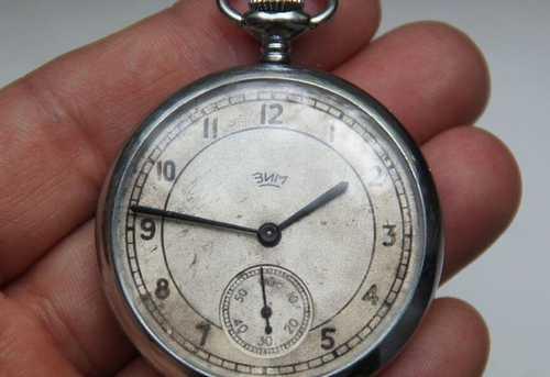Часы механические карманные старинные зим 1949СССР