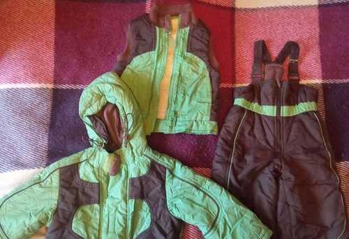 Куртка и полукомбинезон зимний 80-86
