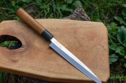Японский нож Yanagiba Sakai 210mm vintage