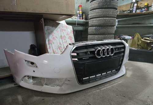 Передний бампер ауди a6 c7 оригинал