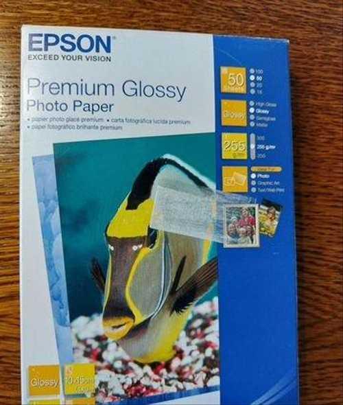 Бумага epson Premium Glossy Photo Paper 10x15