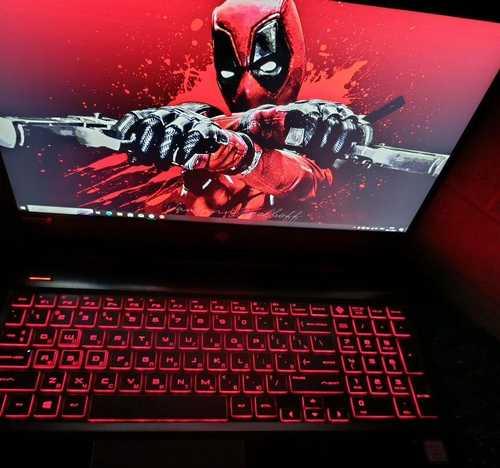 Топовый HP omen GTX 1660 Ti/core i5/144 Ghz/15.6