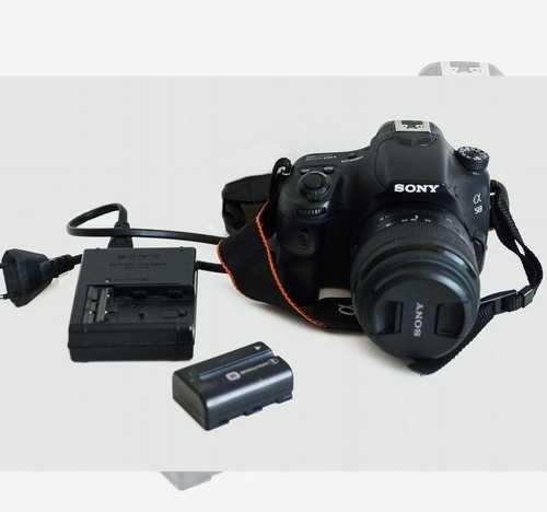 Фотоаппарат sony a58  объектив 18-55