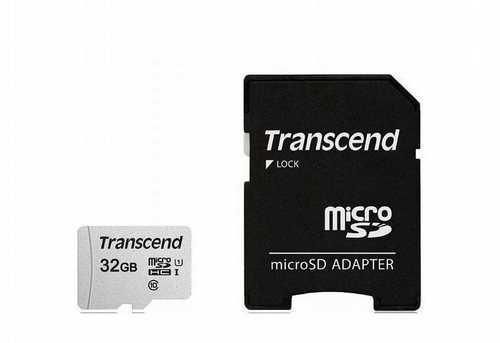 Карта памяти Transcend microsdhc 300S Class 10 UHS