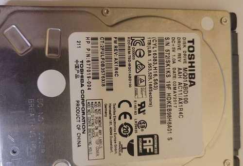 Жесткий диск 1 тб 2.5 Toshiba