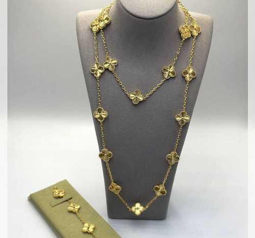 Колье Браслет Van Cleef Alhambra