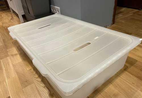Пластиковый контейнер с крышкой IKEA kompement