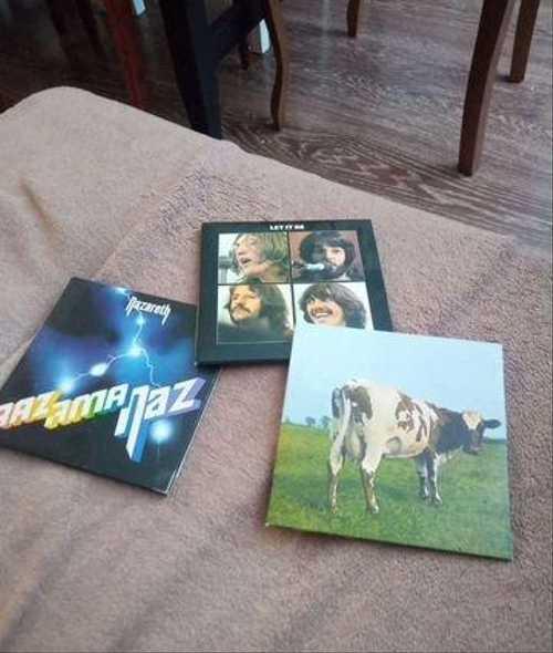 Cd диски, Pink Floyd, цена за три штуки