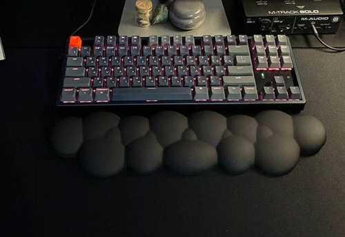Keychron k8 (RGB, Gateron Red, Tape Mod)
