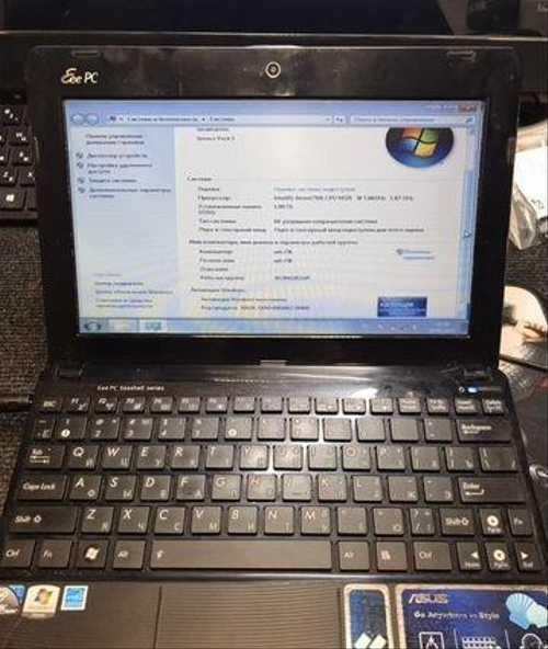 На запчасти asus ee pc 1011px