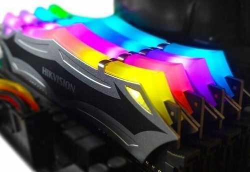 Озу DDR4 Hikvision 16 гб 3200 мгц (новые) RGB