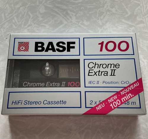 Аудиокассета Basf Chrome Extra II 100