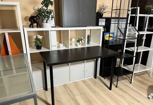 Стол IKEA linnmon черный 100х60