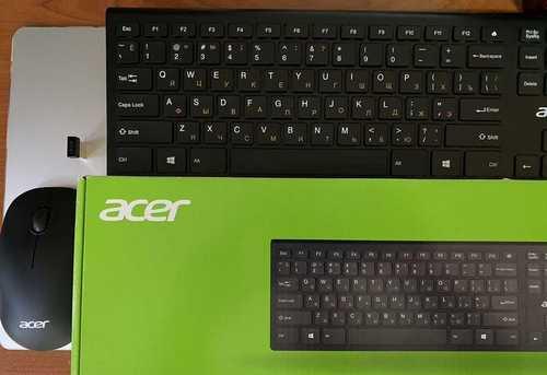 Беспроводные клавиатура и мышь Acer OKR0
