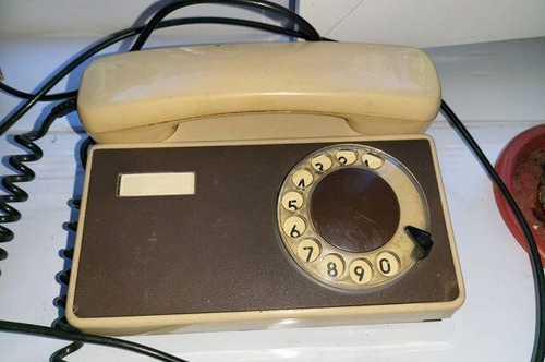 Телефон дисковый СССР Tesla Чехословакия