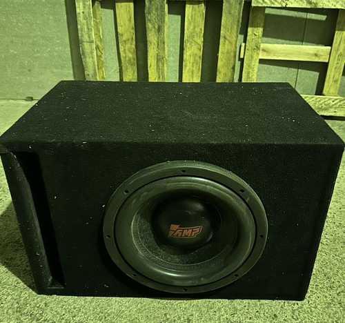 Сабвуфер AMP M-12D4 в коробе
