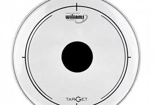 Пластик для барабана Williams 10" Target Dot Прозр