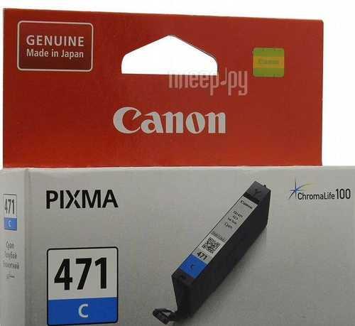 Canon CLI-471C Cyan для MG5740/MG6840/MG7740 0