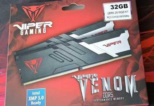 Озу Patriot Viper Venom DDR5 2x16 GB 6800 MHz