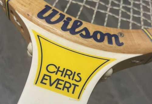 Ракетка Wilson Chris Evert Miss Chris 70е