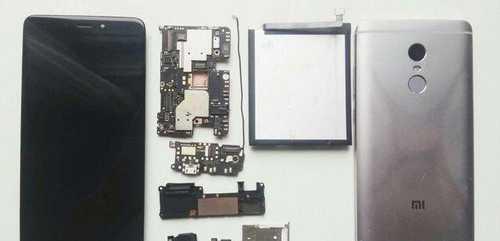 Телефон на запчасти Xiaomi Redmi Note 4
