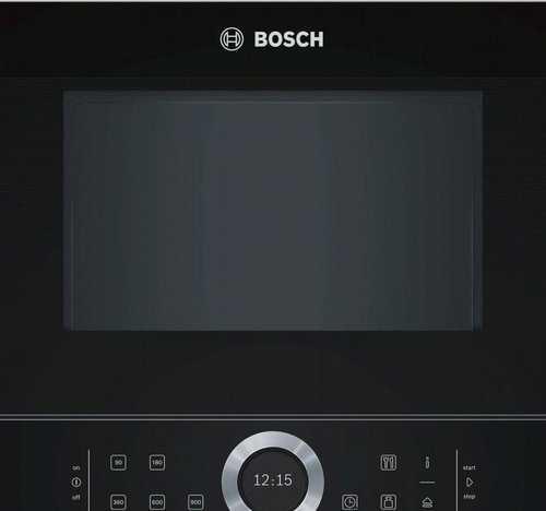 Микроволновая печь встраиваемая Bosch BFL634GB1 (с