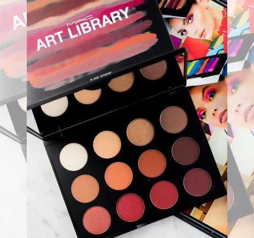 Палетка теней MAC art library palette Flame-Boyant