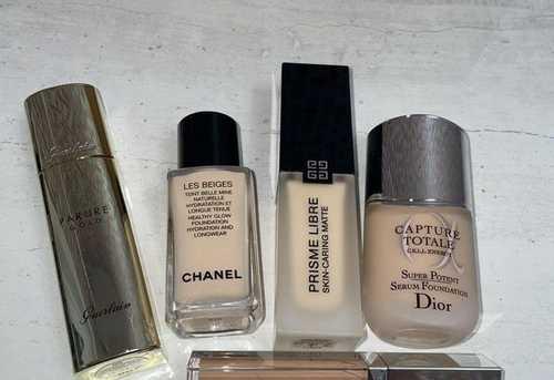 Крем тональный Chanel, Dior, Givenchy, Guerlain