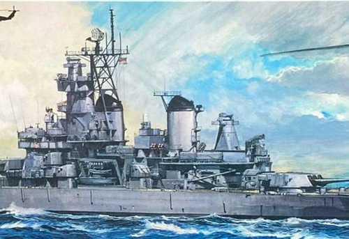 US Battleship USS New Jersey BB-62 Tamiya