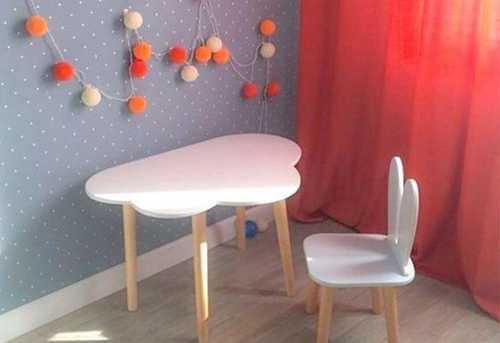 Дизайнерский детский комплект стул и стол