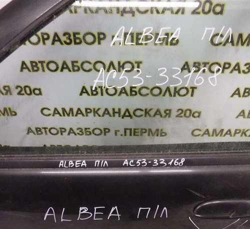 Накладка стекла переднего левого Fiat Albea 2002