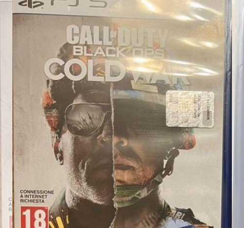 Call of duty black ops cold war ps5 диск