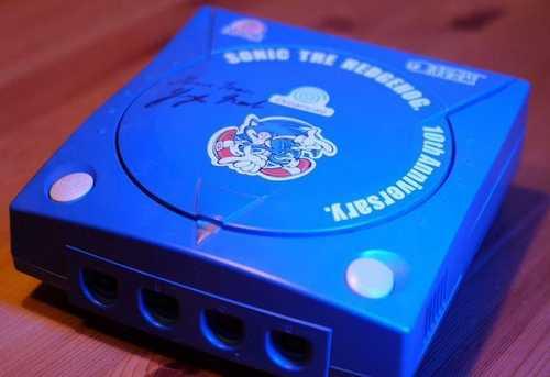 Редкая Sega Dreamcast Sonic Anniversary Console