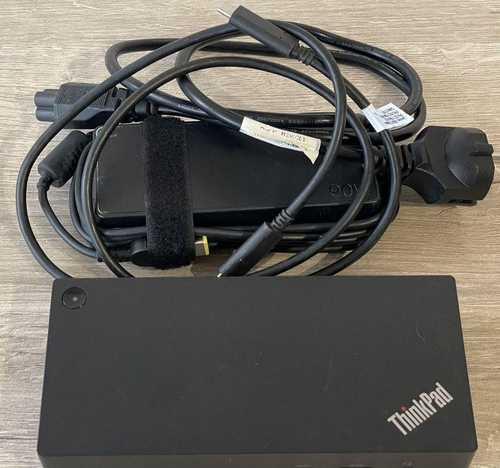 Док-станция Lenovo ThinkPad USB-C Dock 40AY