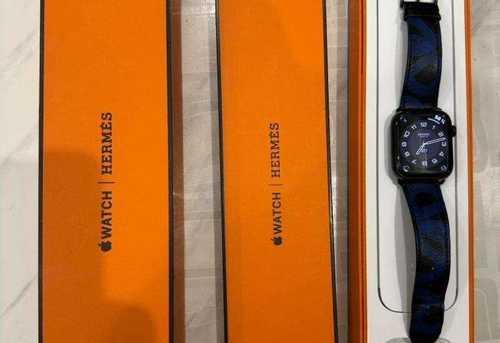 Часы apple watch 7 45 mm hermes