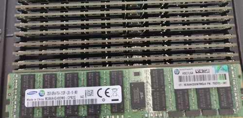 150шт серверная память Samsung ECC DDR4 2133 32гб